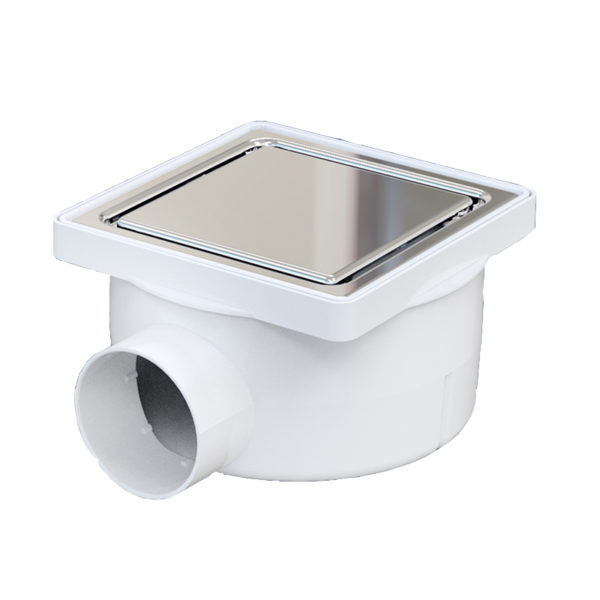 Coladera Universal Cuadrada Rejilla Acero Inoxidable Fleximatic 2602 ...