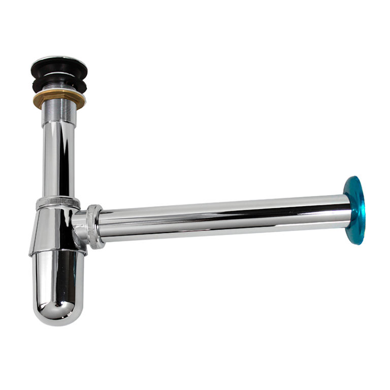 Cespol para Lavabo con Contra Tipo Bote Cromo Metalflu 29294 – Bedon