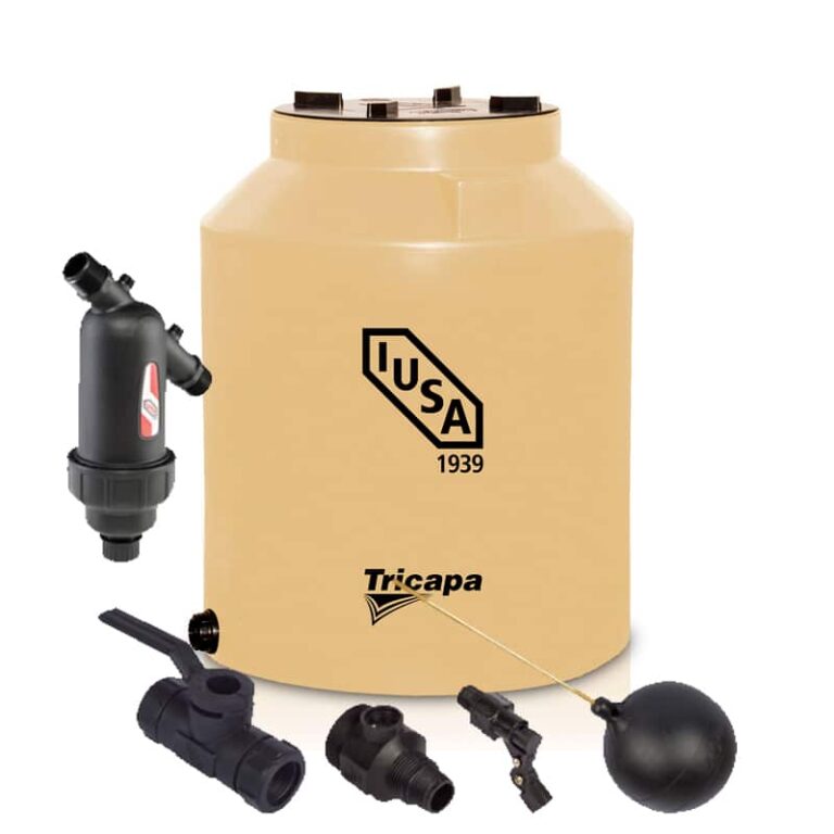 Tinaco Rotoplas Vertical 1000 Litros con 2 Accesorios 500523 – Bedon