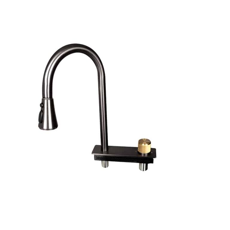 Fregadero de Empotrar Acero Inoxidable Negro Mate 75 x 46 x 23 cm con ...