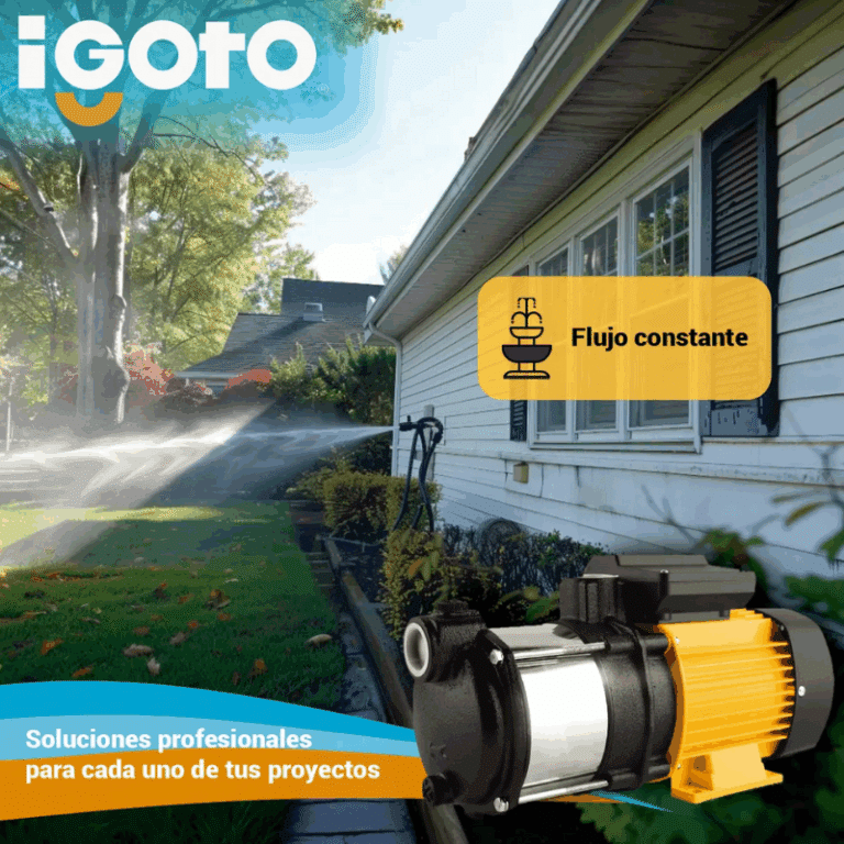 Bomba Horizontal Multietapas 1 HP 120V Igoto MH1500 – Bedon