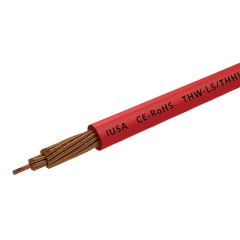 Cable THW-LS/THHW-LS CE RoHS Calibre 10 AWG Rojo Bobina de 500 Metros ...