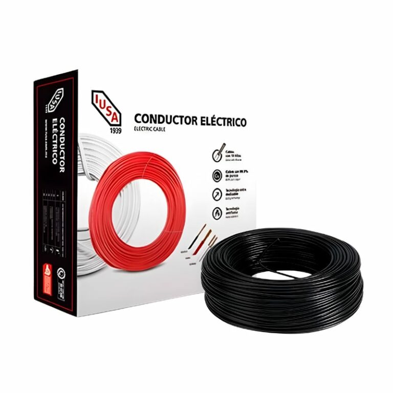 Cable THW-LS/THHW-LS CE RoHS Calibre 12 AWG Negro Caja de 100 Metros IUSA 399323 – Bedon