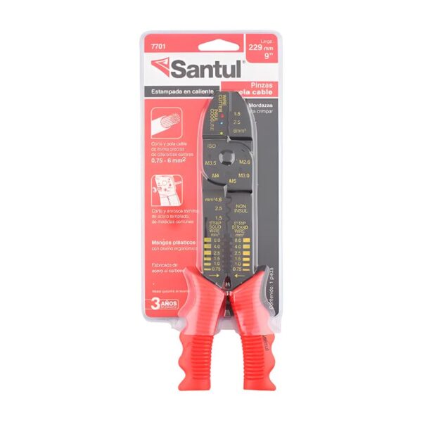Pinzas Pelacables 9″ Santul 7701 – Bedon
