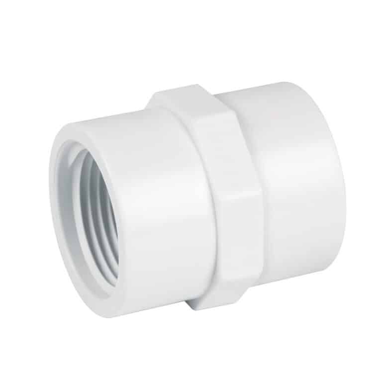 Conector Hembra Cuerda Interior PVC Hidráulico Cedula 40 de 1″ Mueller ...