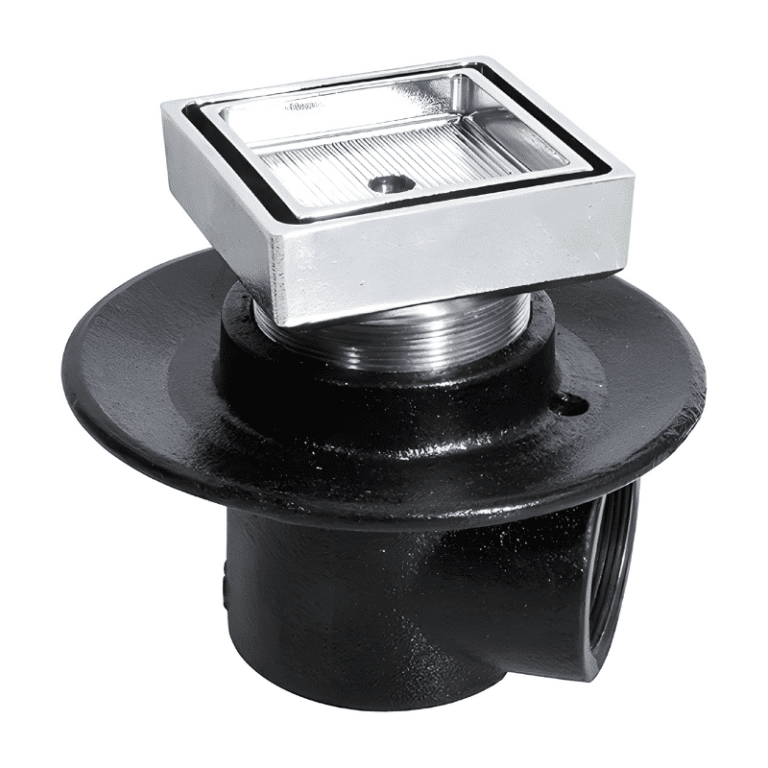 Coladera Corta de 1 Boca Vertical Rejilla Cuadrada Helvex 22V-CH – Bedon
