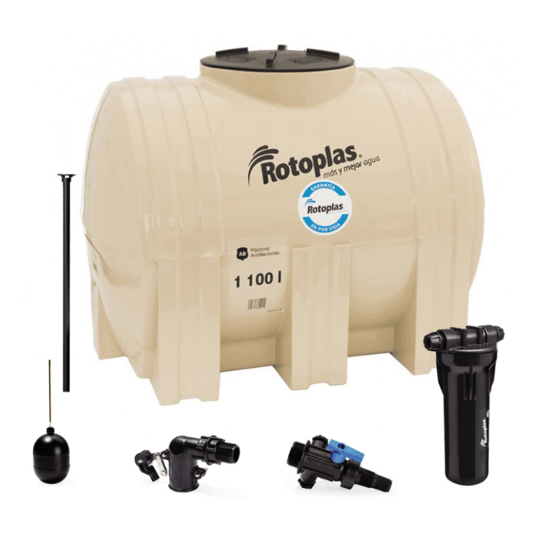 Tinaco Rotoplas Vertical 500 Litros con 2 Accesorios 500503 – Bedon