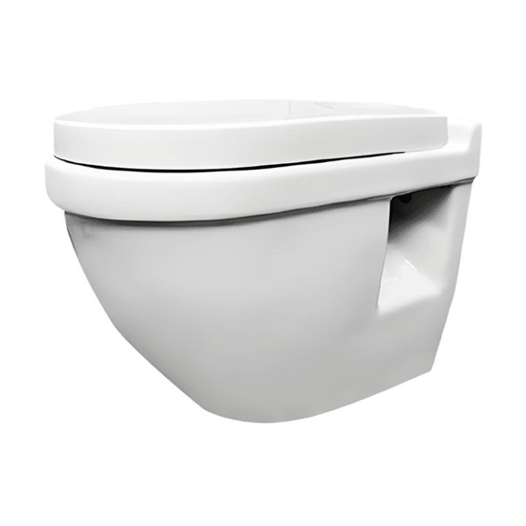 Paquete de WC Redondo + Lavabo + Accesorios de Instalación Ekon Básico ...