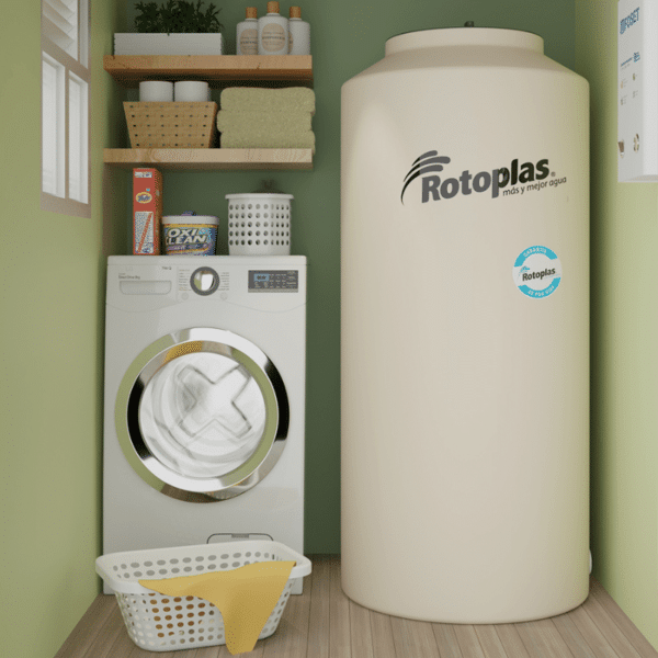 Tinaco Rotoplas Vertical 1000 Litros con 2 Accesorios 500523 – Bedon