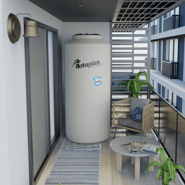 Tinaco Rotoplas Vertical 500 Litros con 2 Accesorios 500503 – Bedon
