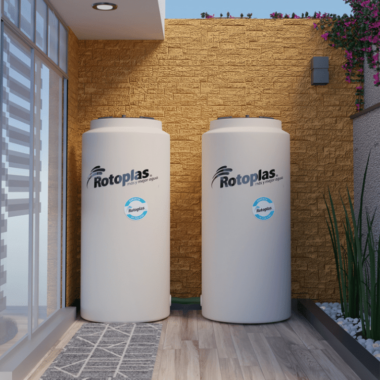 Tinaco Rotoplas Vertical 1000 Litros con 2 Accesorios 500523 – Bedon