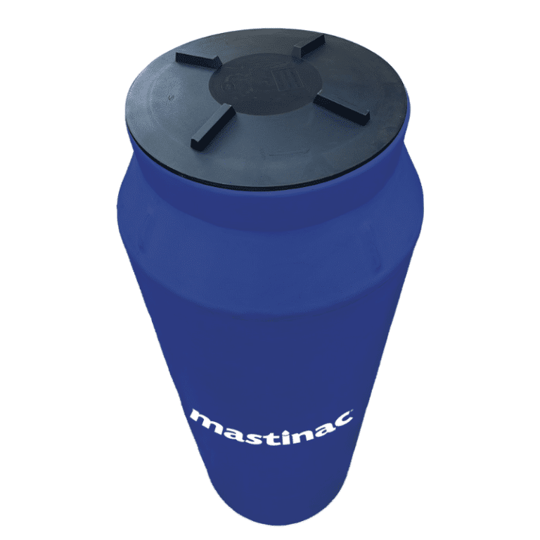 Tinaco Bicapa Azul Vertical 1100 litros 206 x 82 cm Mastinac MBVA1100 ...