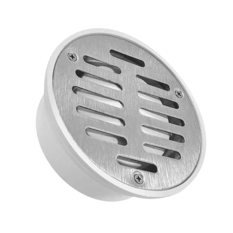 Coladera Universal Redonda con Rejilla Acero Inoxidable Cromada Coflex ...