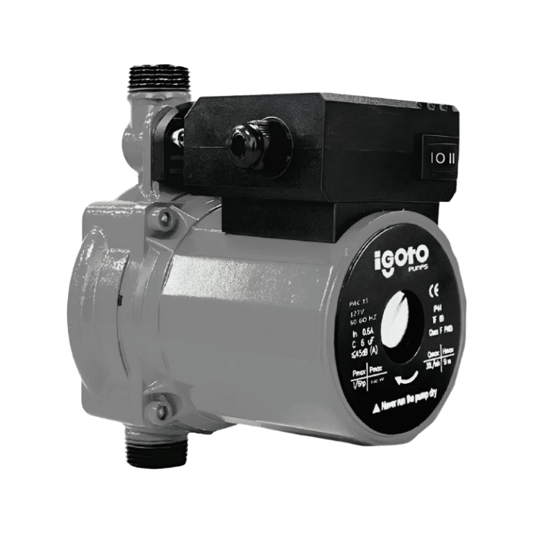 Bomba Presurizadora 1/6 HP 1 Servicio Igoto PAC-15 – Bedon